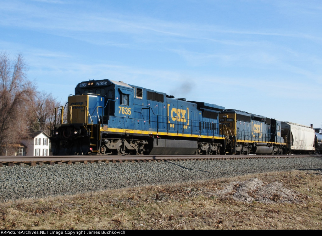 CSX 7635 and CSX 4080
